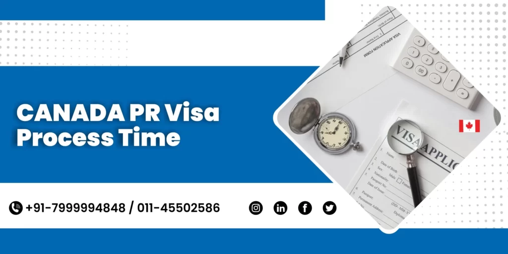 Canada PR Visa Process time, Call us +91-7999994848