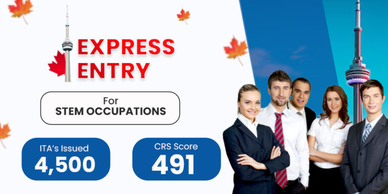 STEM Express Entry Draw Sent 4,500 PR Invitations